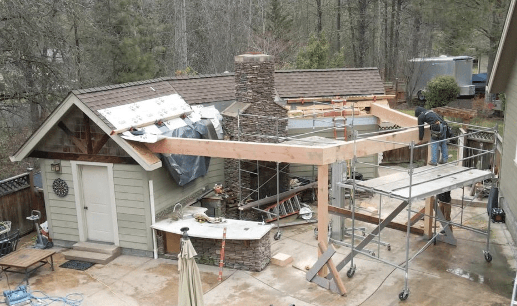 The Advantages of Timber Frame Decking | Pressure Point Roofing, Inc.